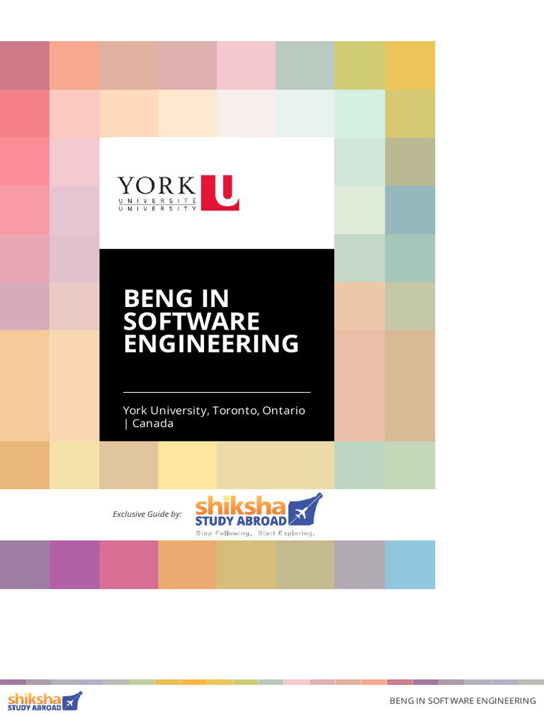BEng in Software Engineering York University | PDF