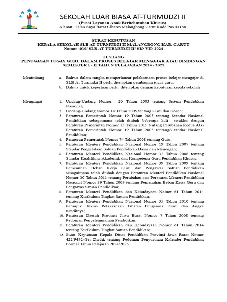 SKBM 2024 - 2025 | PDF