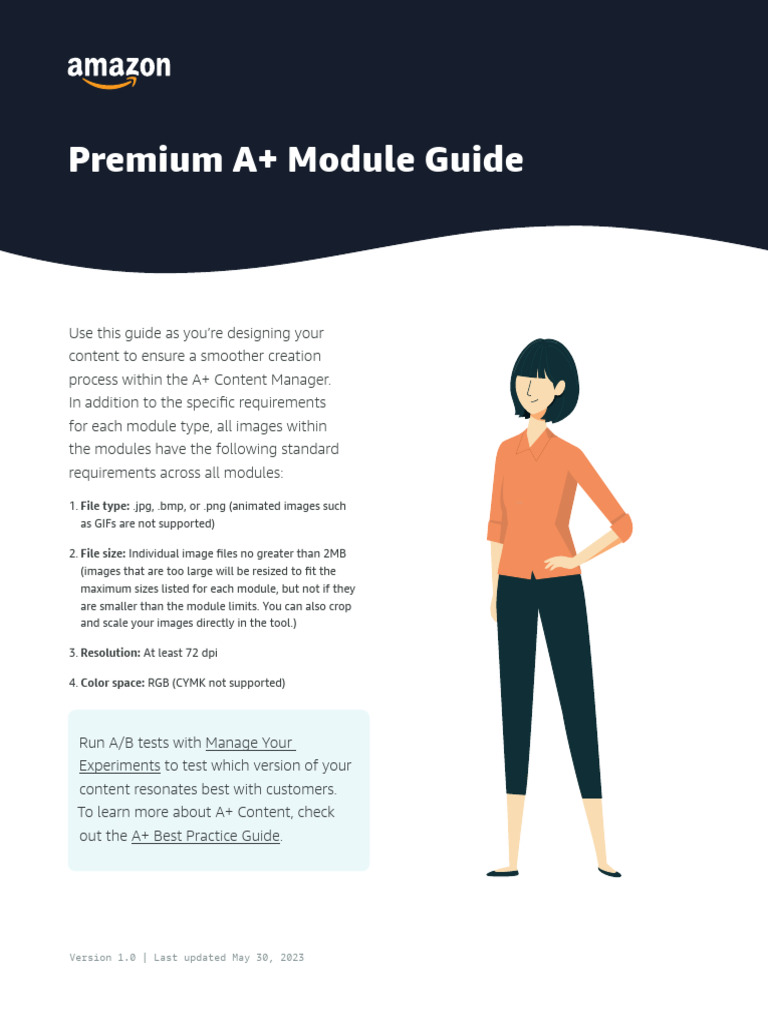 Guide To Premium A+ Content Module | PDF