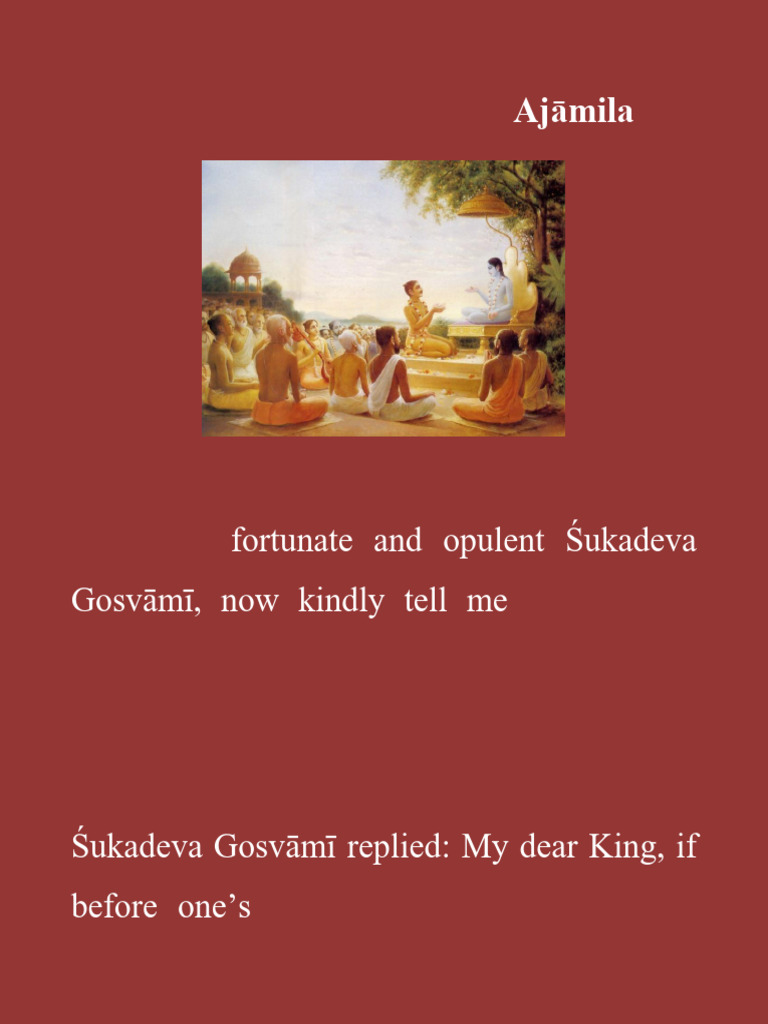 31_-_History_of_Life_of_Ajamila | PDF