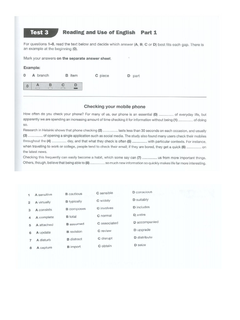 First Trainer Test 3 | PDF
