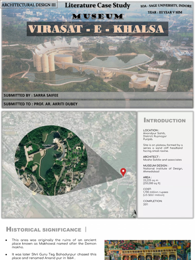 Virasat-E-Khalsa Museum J NEW DELHI | PDF