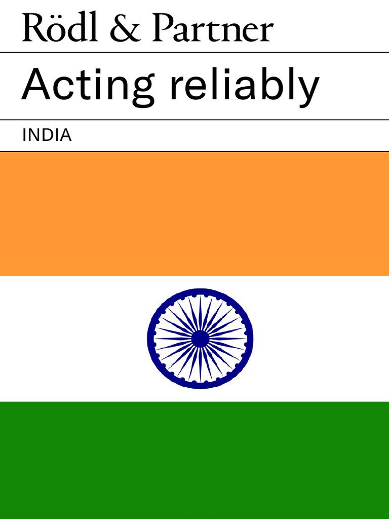 country-brochure-india-roedl-partner | PDF