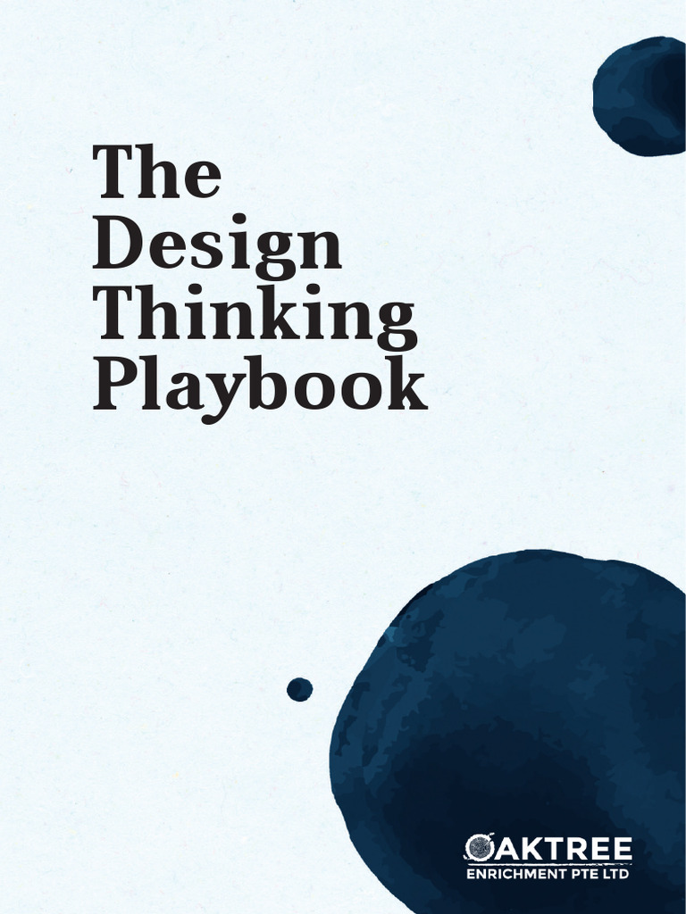 Design Thinking Playbook - C - 2024 Ver | PDF