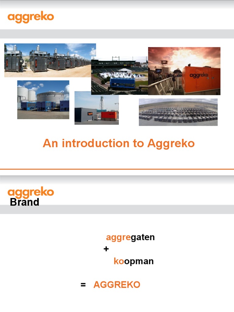 Aggreko PPT | PDF | Air Conditioning | Electricity