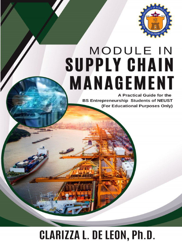 U 1 Introduction and Overview of Supply Chain Management | PDF