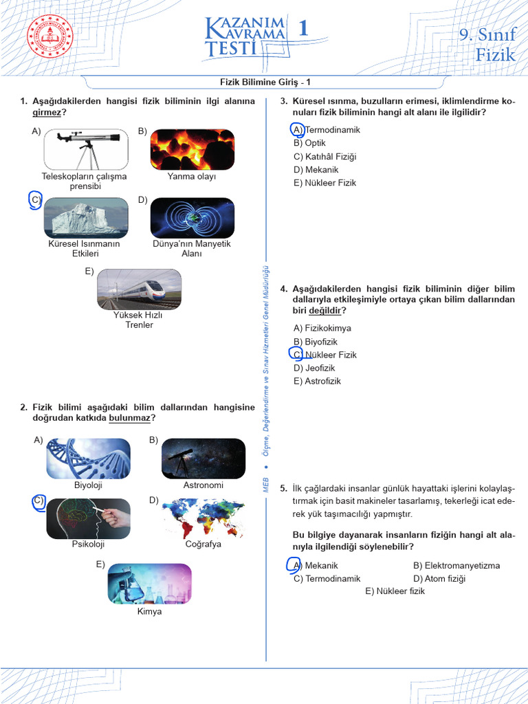 Turkey Physics PDF | PDF