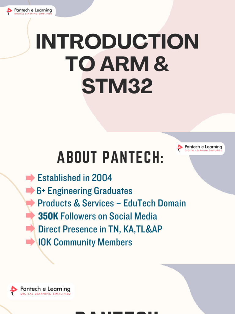 Introduction To ARM & STM32 | PDF