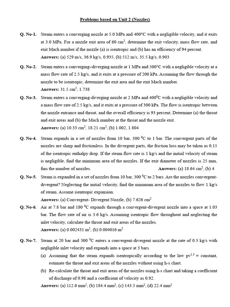 Problems based on Unit 2 | PDF