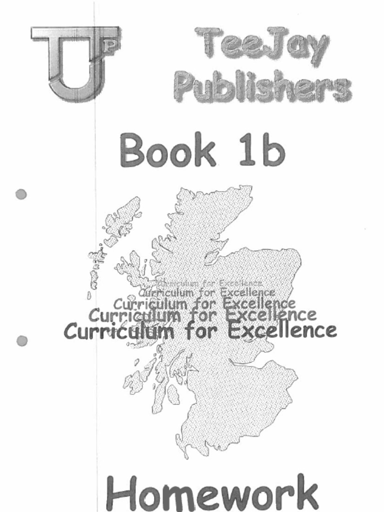 TJ Book 1b Homework | PDF