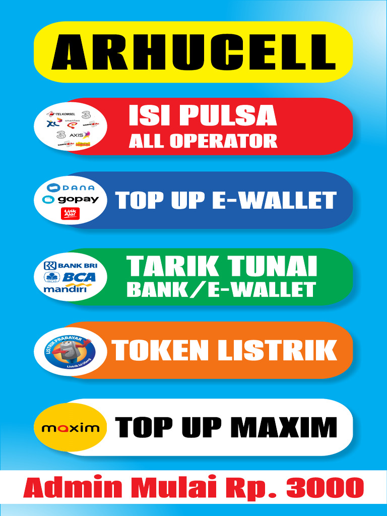 CETAK SPANDUK ADM UK 50X100 CM 2 LBR YA | PDF