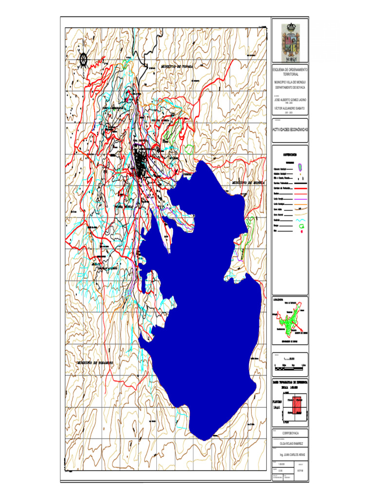 MAPA MONGUI UBICACION | PDF