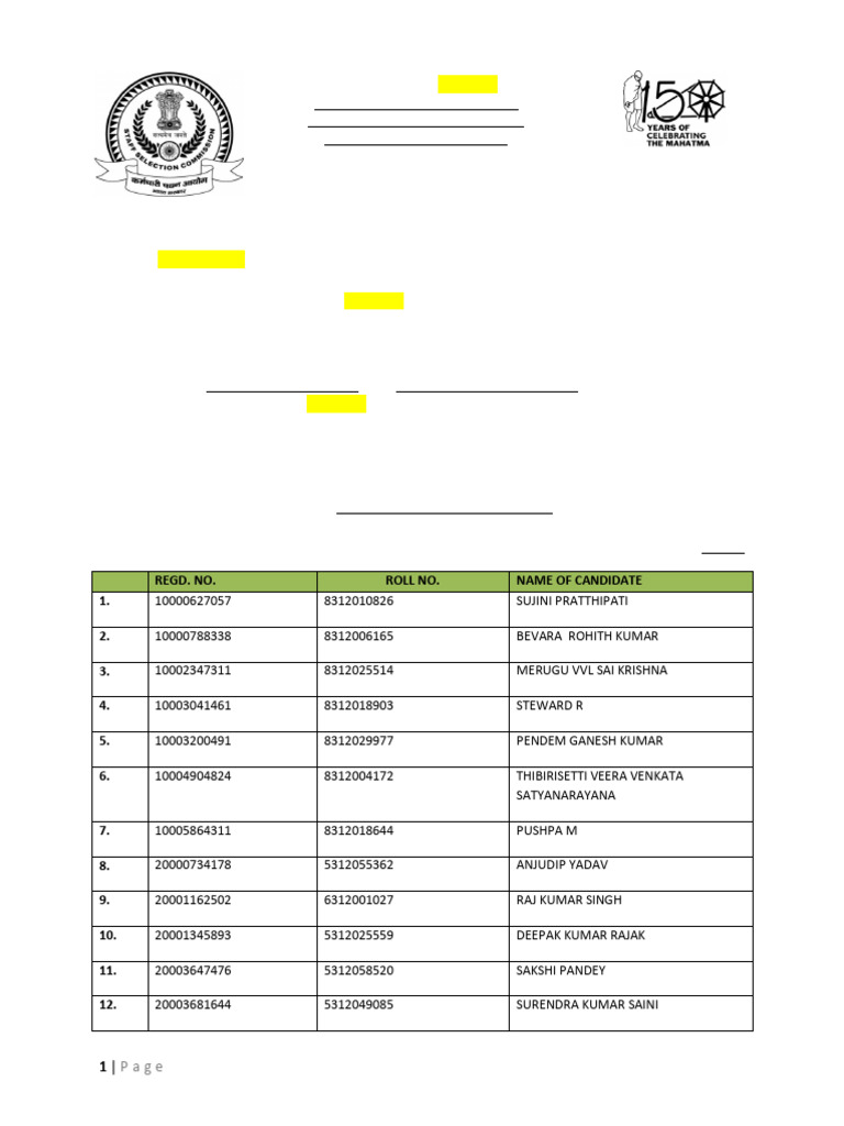 Revised Final List-Cr15123-Provisionally Accepted and Rejected List ...
