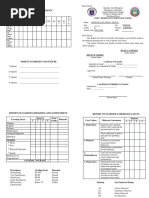 School Form 9 Report Card Overview | PDF | Learning | Behavior Modification