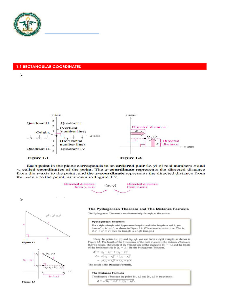 Pre Calculus Module 1 - 072244 | PDF