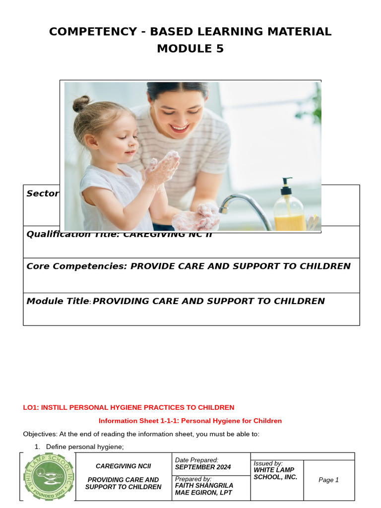 UC2 CBLM CG NCII | PDF UC2 CBLM CG NCII | PDF