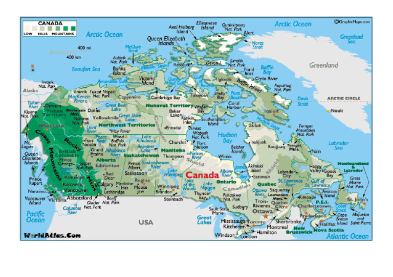 CANADA Map | PDF