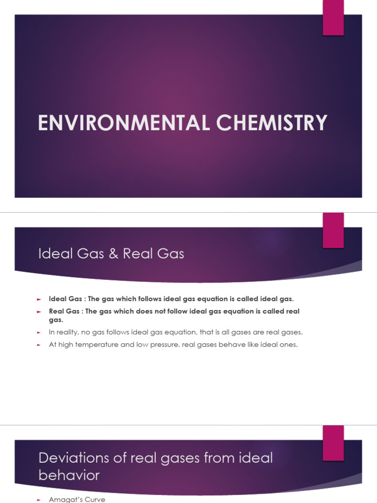 Environmental-Chemistry | PDF