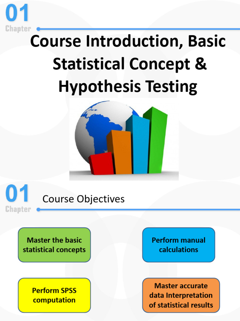 Chapter 1 Introduction Basic Statistical Concepts Hypothesis Testing | PDF