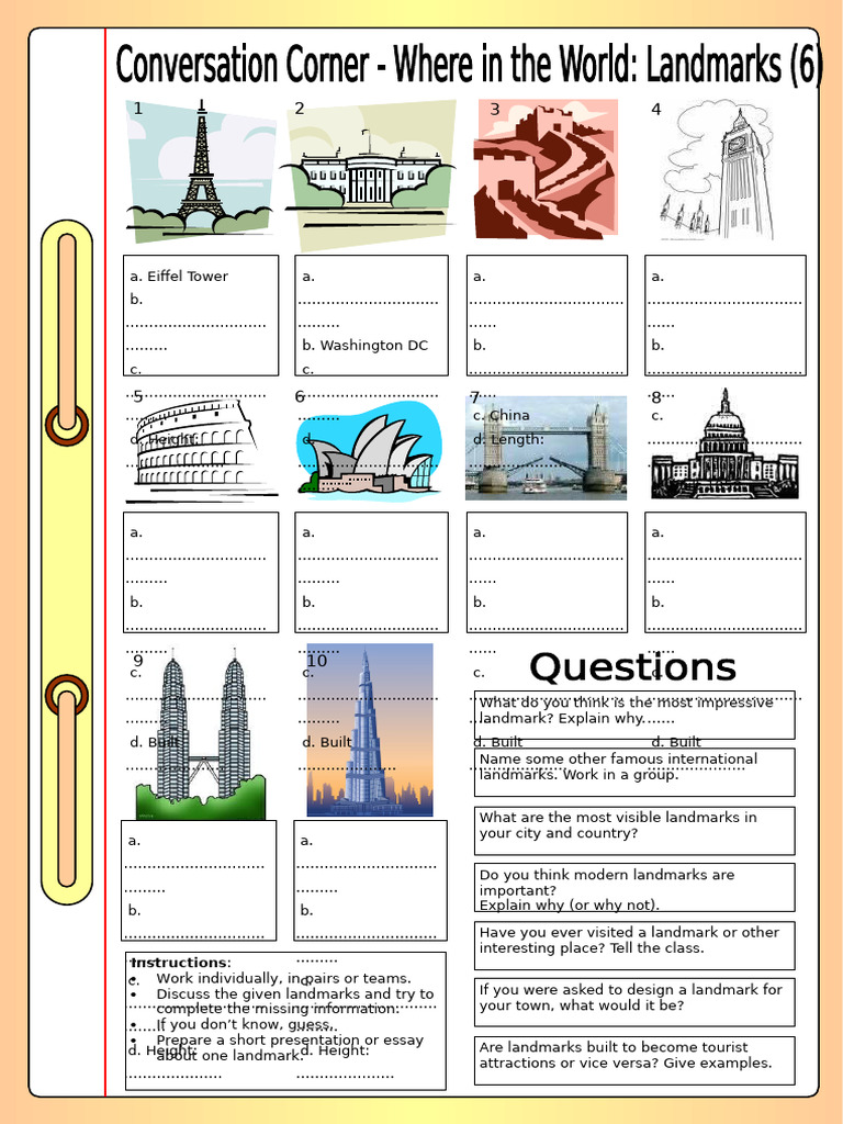 conversation-corner-where-in-the-world-6-landmarks-fun-activities-games ...