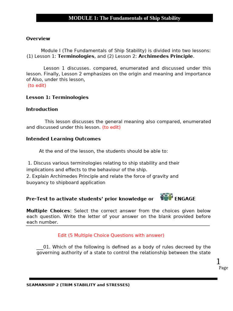 SEAM 2 - TP Guide | PDF