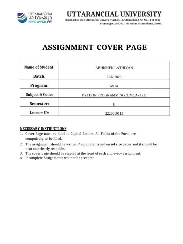 Cover Page - UU | PDF