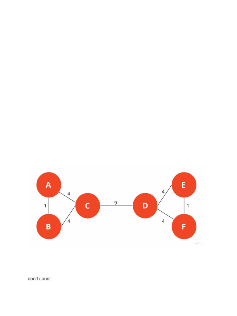 GirvanNewMan Algorithm | PDF