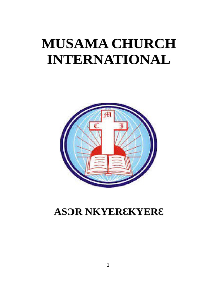 Musama Church International | PDF
