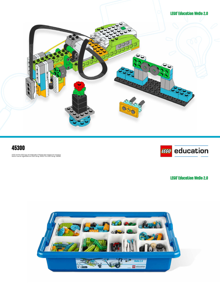 Manual Wedo 2.0 – Braço Robótico | PDF