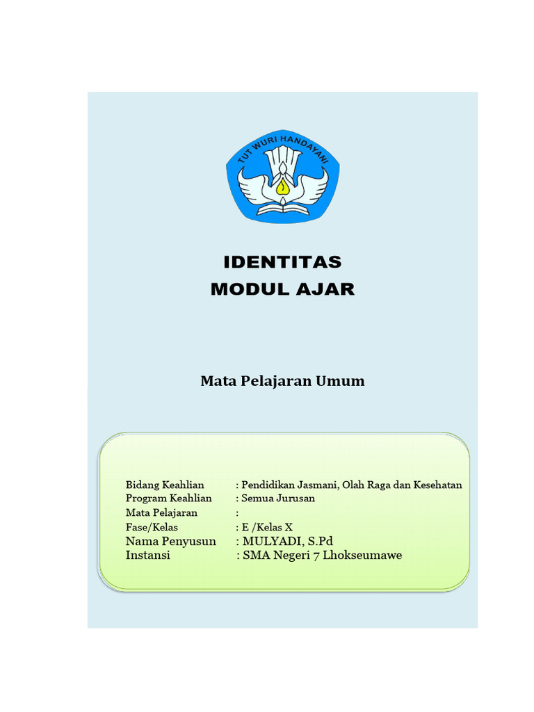 Modul Ajar Praktek Pembelajaran Mulyadi - Organized | PDF