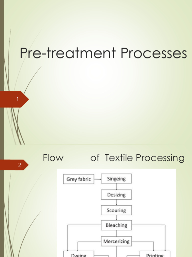 Pre-Treatment Processes | PDF