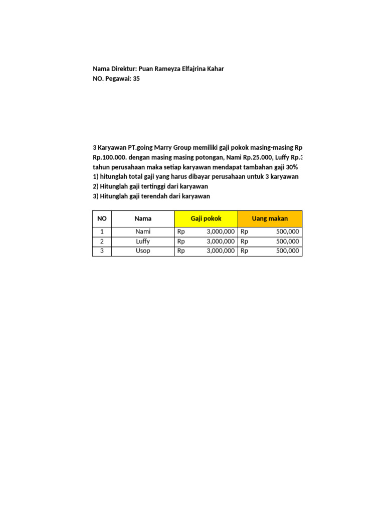 TGS Tik Tabel Persen | PDF