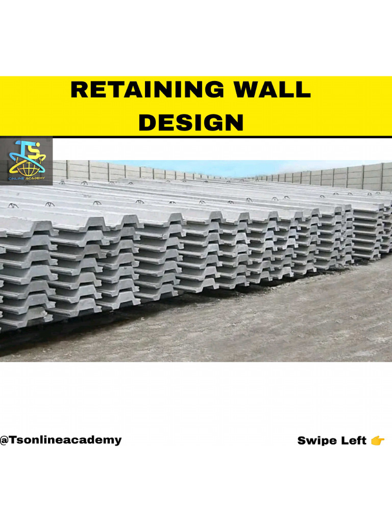Retaining Wall Design | PDF