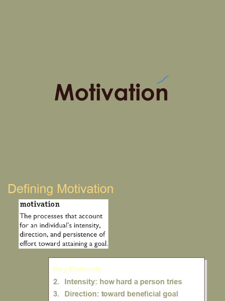 Motivation 2 | PDF