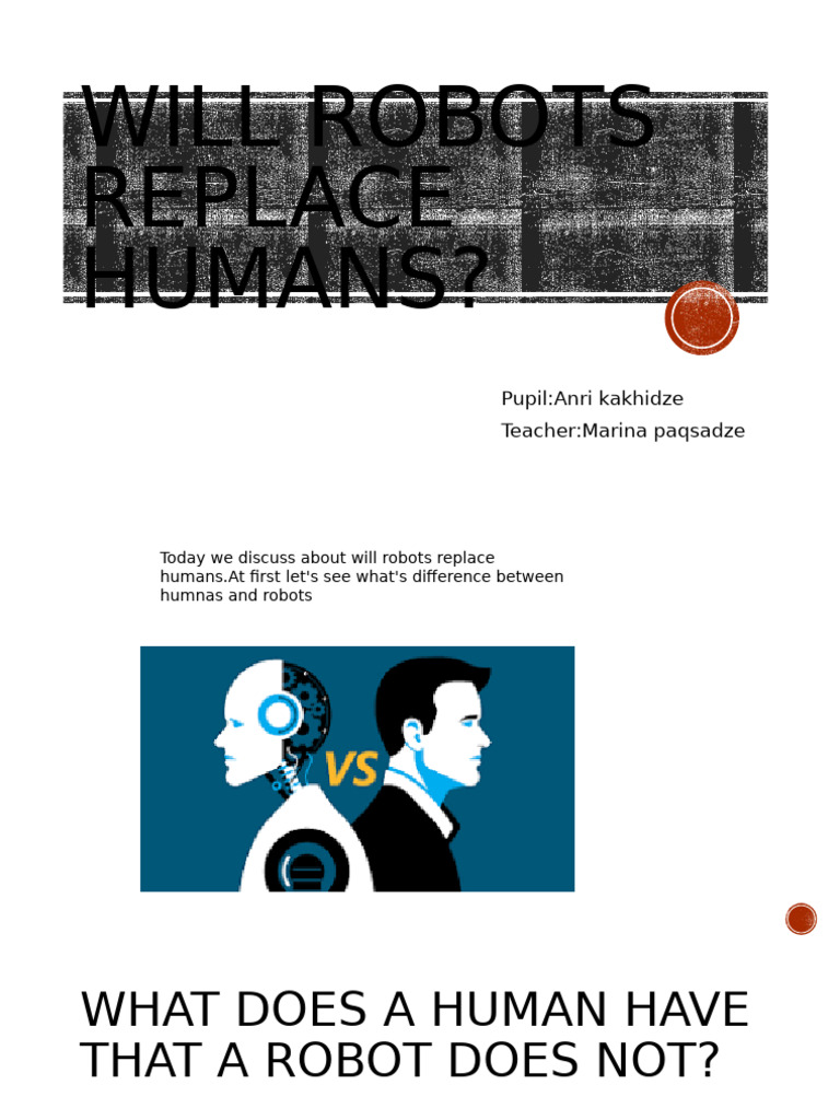 Are Robots Better Than Humans | PDF