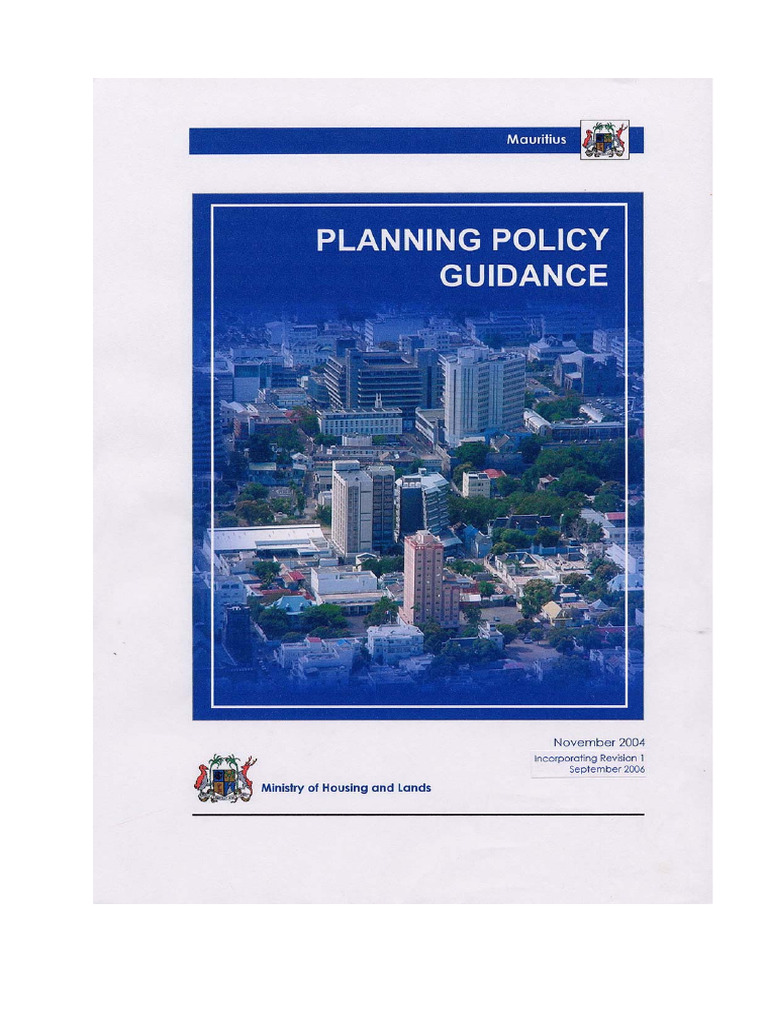 PPG 1 Design Guidance | PDF