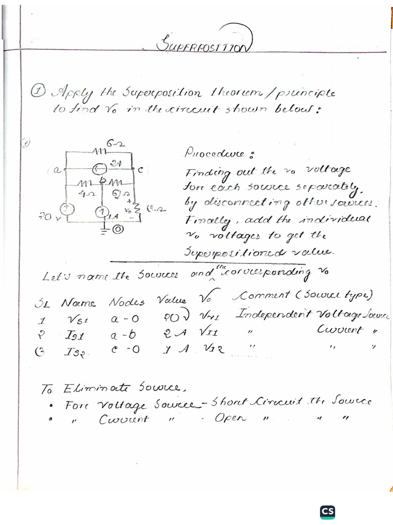 Quiz Solution Superposition | PDF