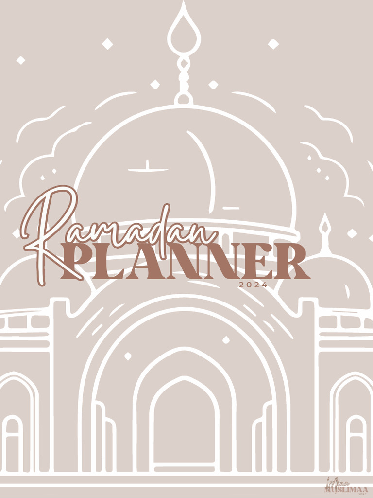 Ramadan Planner | PDF