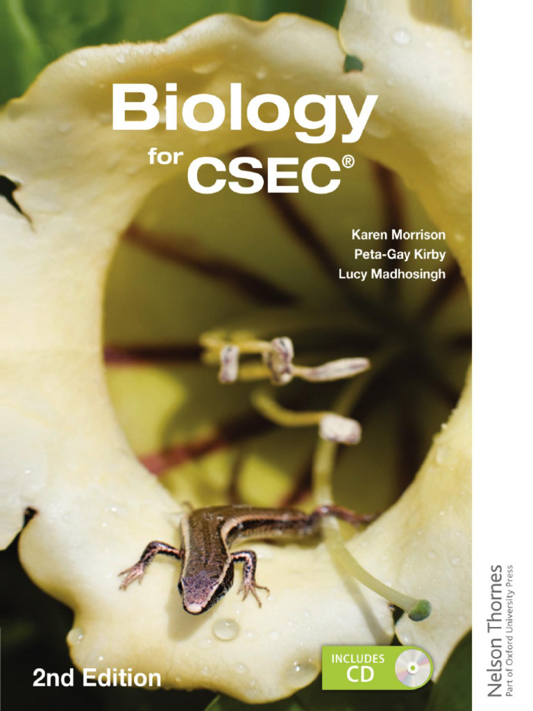 Biology For Csec 2nd Edition | PDF
