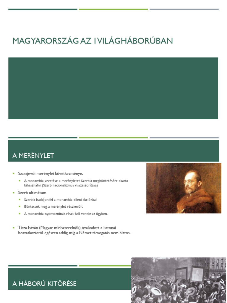 Magyarorszag Az Elso Vilaghaboruban | PDF