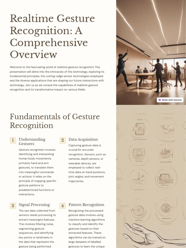 Augmented Reality Gesture Recognition Insights | PDF | Augmented ...