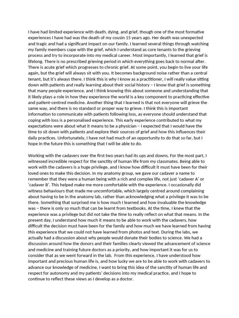 Portfolio Reflection | PDF