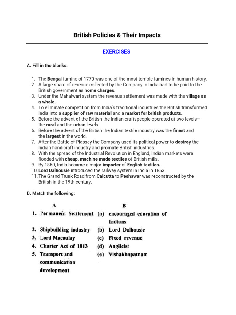 Jayanti Sengupta Oxford History & Civics Solution Class 8 Chapter 9 ...