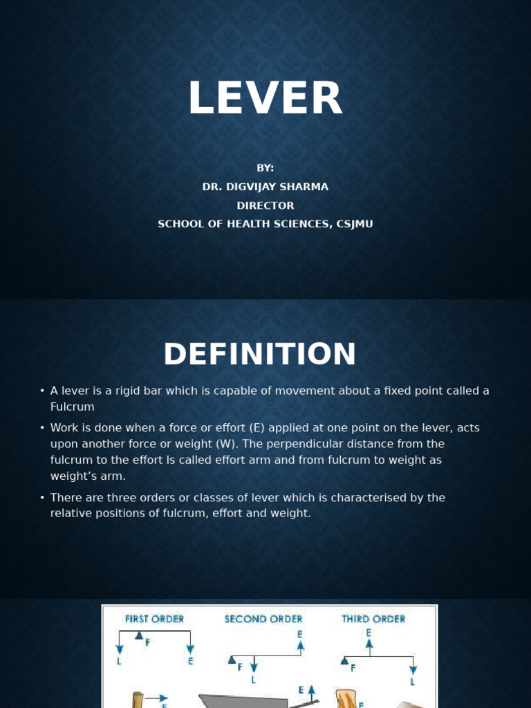 Lever | PDF