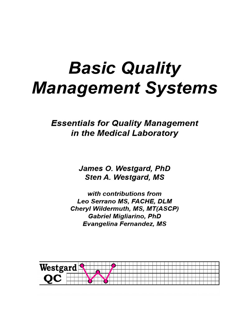Essentials For Quality Management in The Medical Lab | PDF