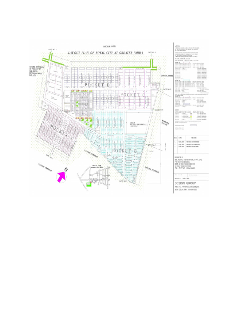 Layout Royal City Motipur | PDF