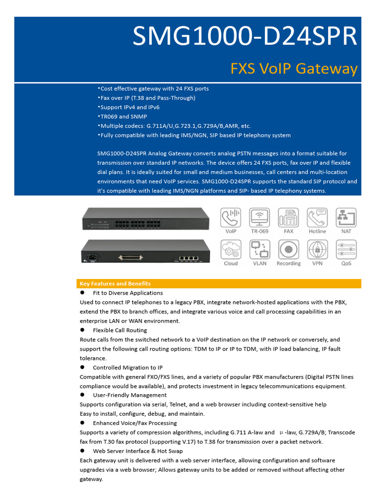 Synway Smg1000 Datasheet Pdf