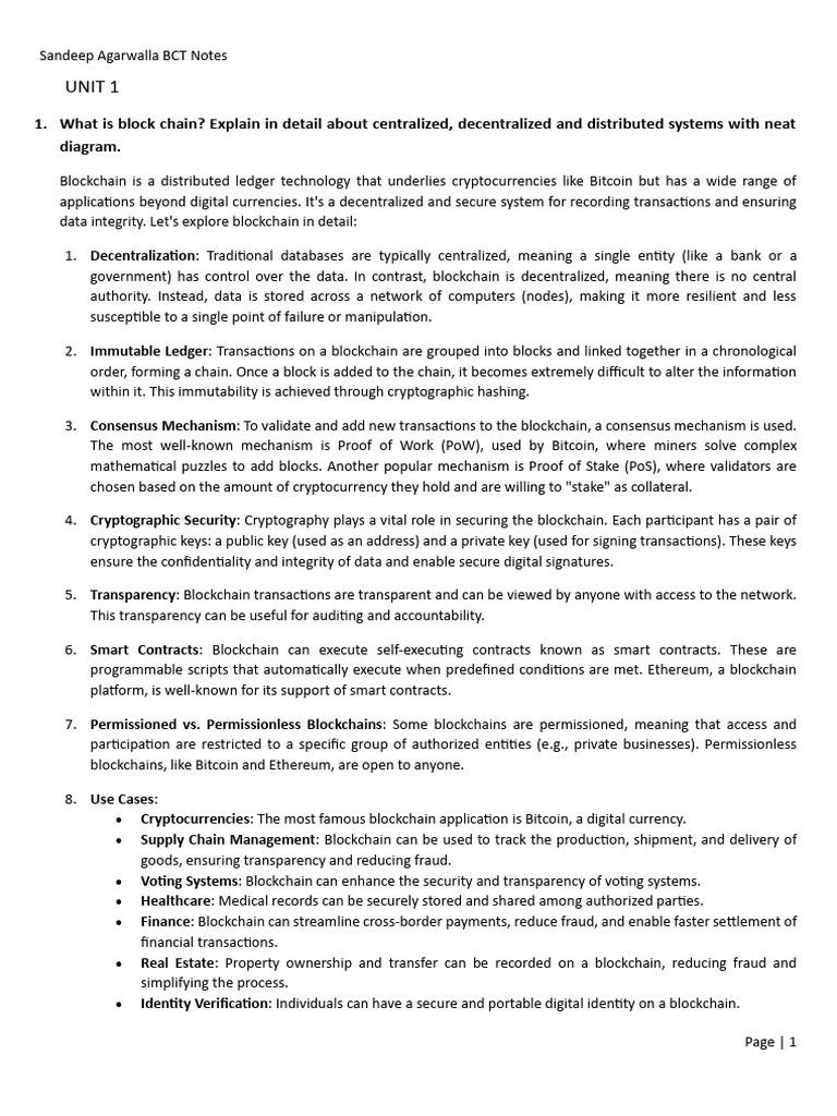 BCT Complete Q and A | PDF | Public Key Cryptography | Technology & Engineering