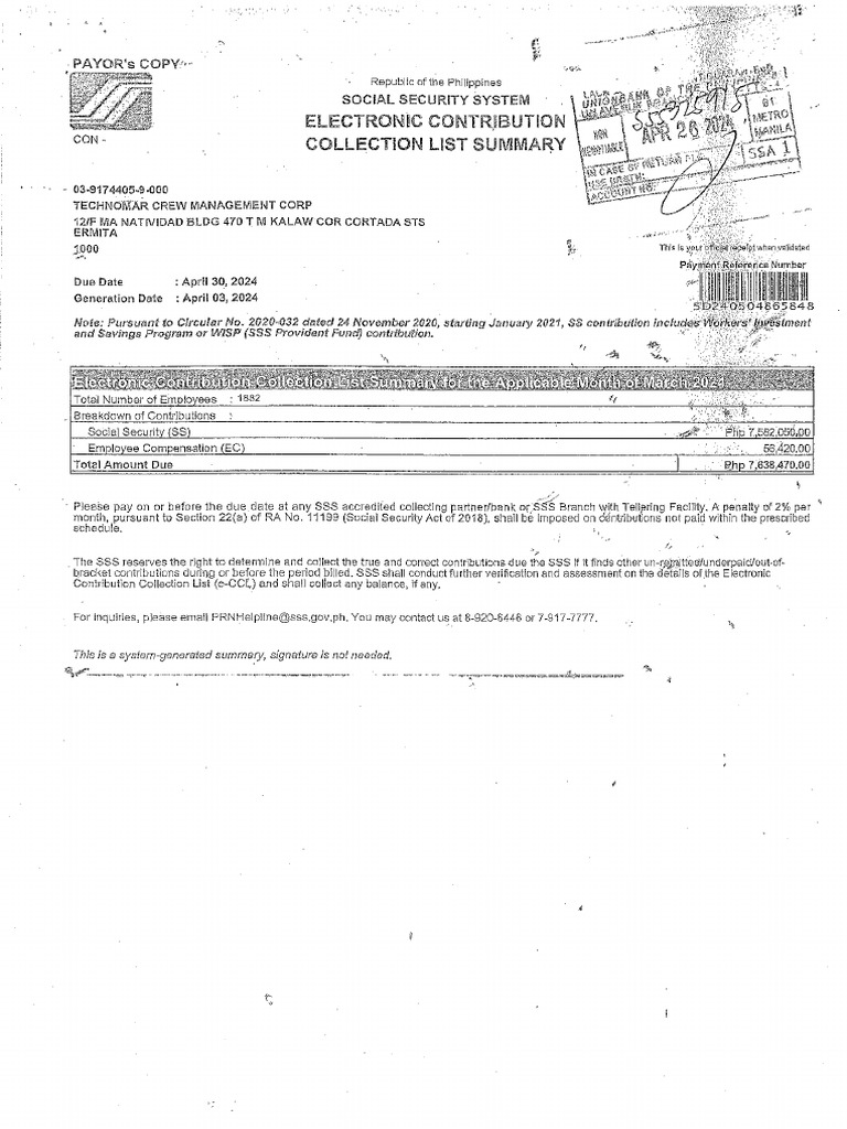 March - SSS - 1 | PDF