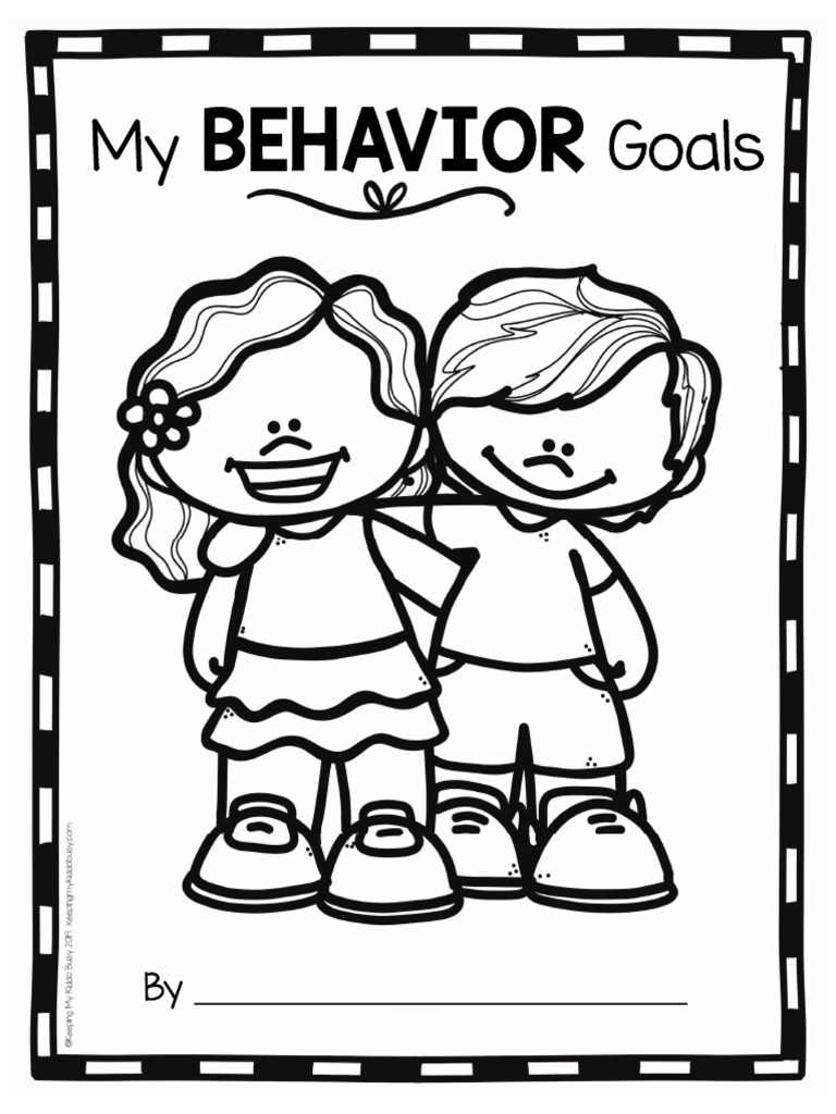 Behavior Activity Pages | PDF